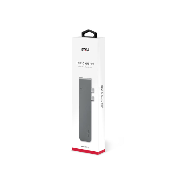 iSTYLE USB Type-C HUB PRO - space grey/black – iSTYLE.bg